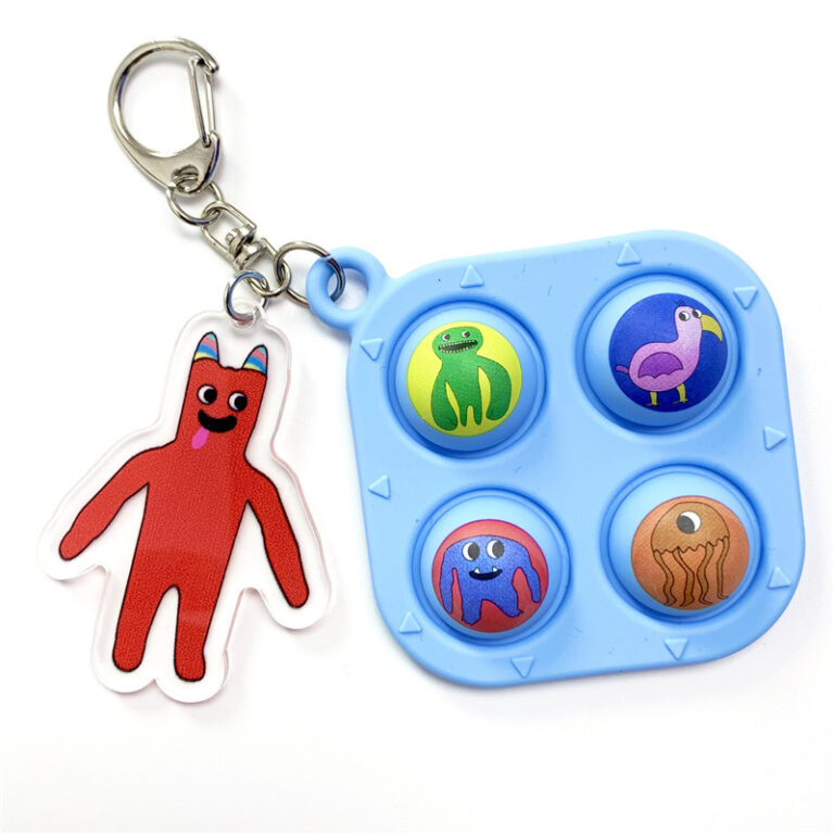 10 cm Garten of Banban Pop it Keychains | Banban Plush