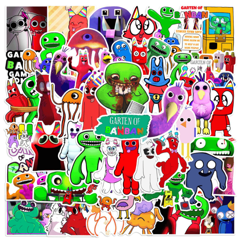 Game of Garten of Banban Stickers | Banban Plush